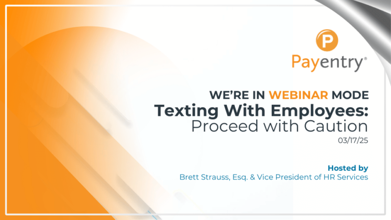 Texting with Employees: Proceed with Caution - Payentry