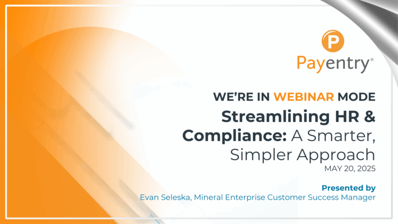 Streamlining HR & Compliance: A Smarter, Simpler Approach - Payentry